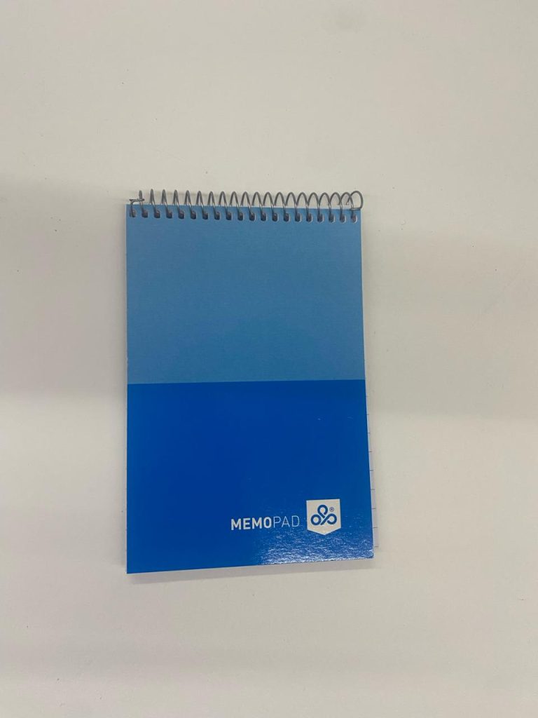 Block note with spiral 10×15 cm 60 sheets Line – File Tec